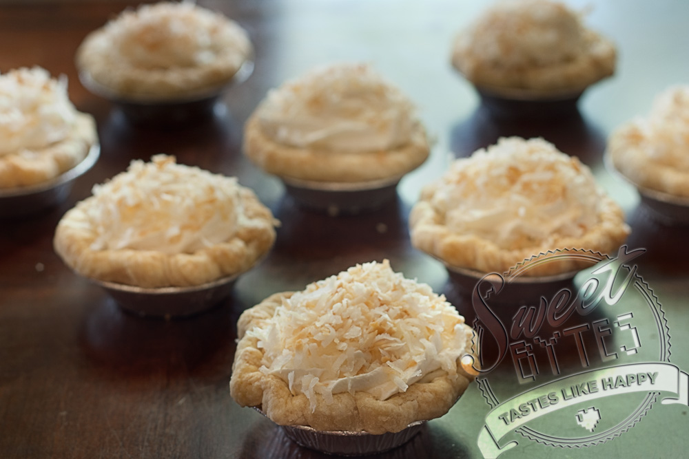 CoconutCreamMiniPies | Sweet Bytes OKC